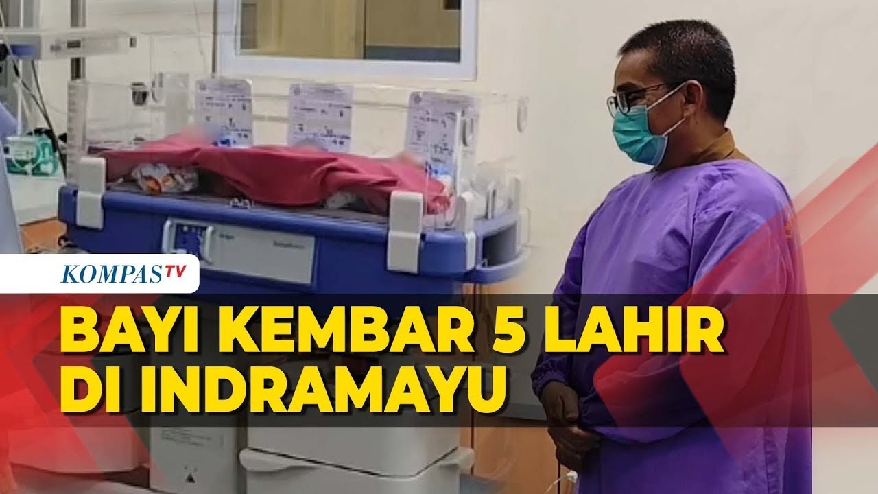 Bayi Kembar 5 Lahir Sehat di Indramayu - YouTube