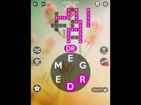 Wordscapes Level 554 Answers - YouTube