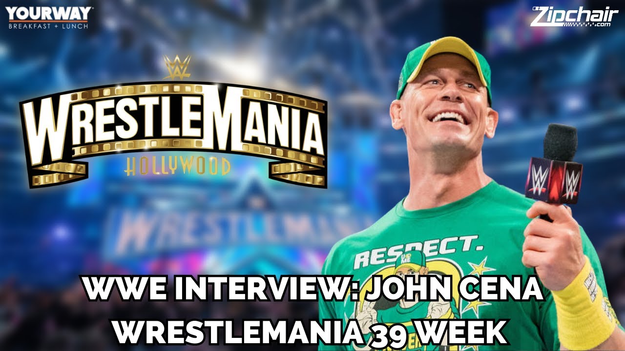 THEE JOHN CENA Interview Wrestlemania 39 - YouTube