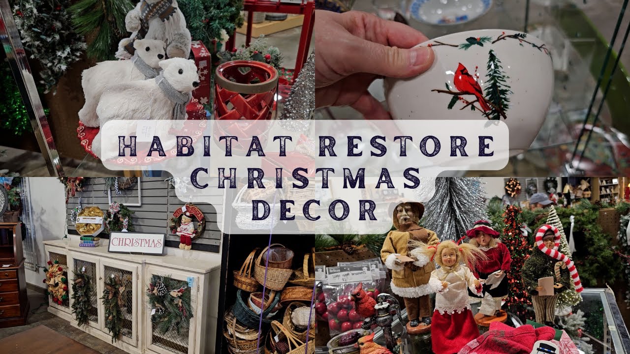 It's CHRISTMAS at the ReStore 😁☃️🦌🎅 - YouTube