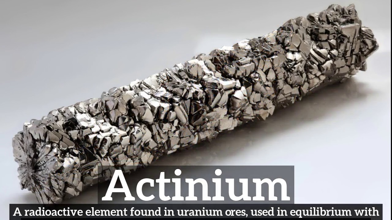 How to Say Actinium in English? | What is Actinium? | How Does Actinium ...