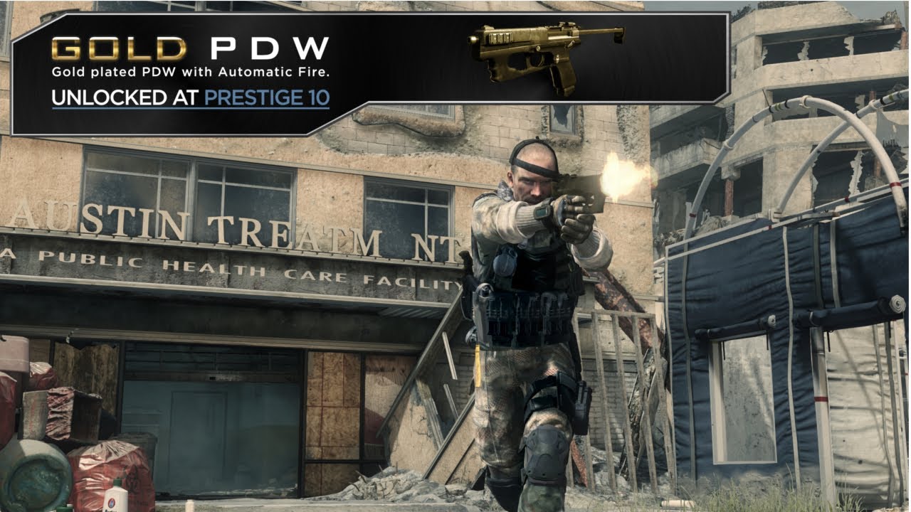 Call Of Duty Ghost GOLD PDW Best Class Setup - YouTube