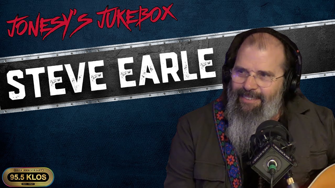 Steve Earle In-Studio with Jonesy - YouTube