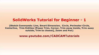 SolidWorks Tutorial for Mechanical Engineering - YouTube