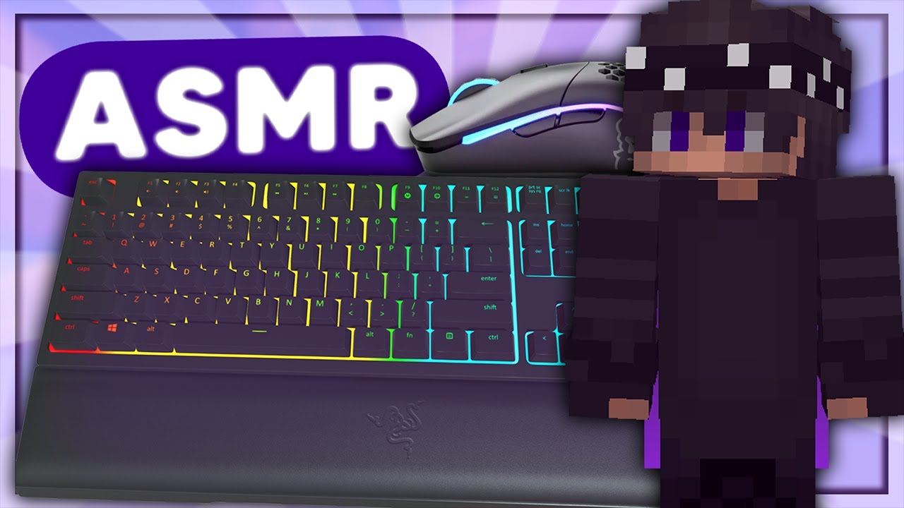 BedWars ASMR Keyboard + Mouse Sounds (Glorious Model O 20 CPS) - YouTube