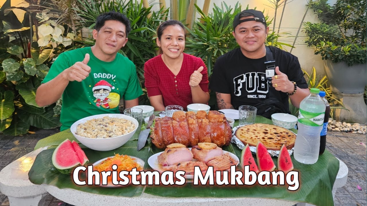 Christmas Mukbang with Kautol and Kanayon. - YouTube