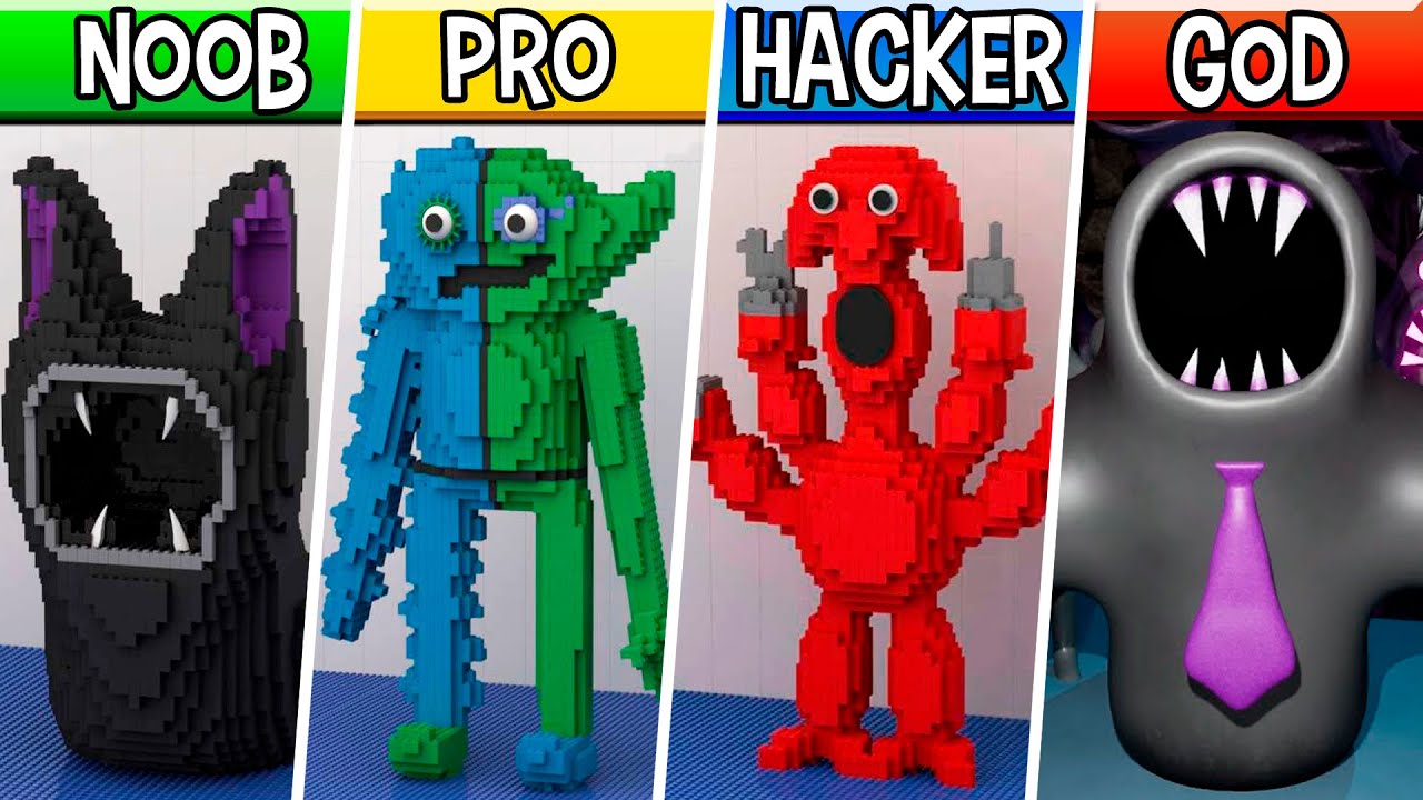 LEGO ALL Characters in Garten of Banban 7 (Collection #1) : Noob, Pro ...