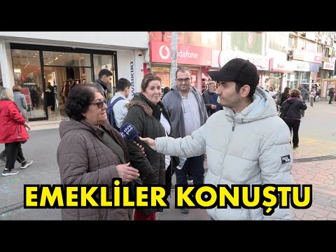 Emekli Maaşları Hakkında Dikkat Çeken Sözler - Bakırköy Sokak Röportajı