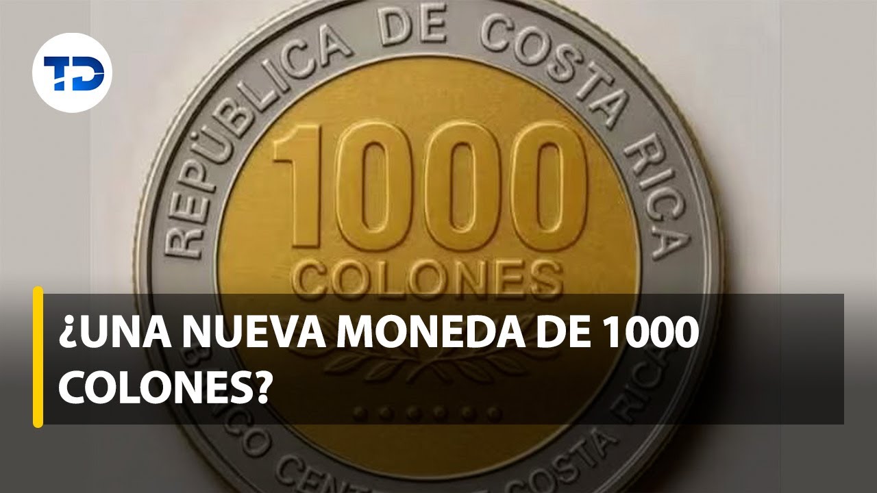 Moneda de 1000 colones: ¿Es falsa? - YouTube