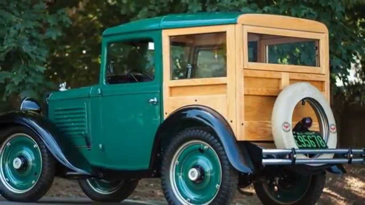 1933 American Austin Station Wagon - YouTube