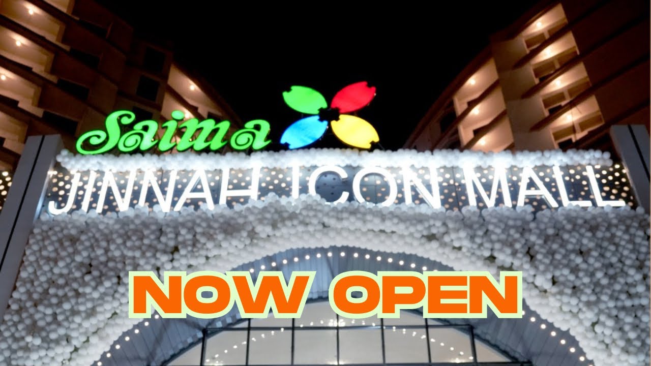 Saima Jinnah Icon Mall | Malir Cantt | Now Open | Complete Inside Tour ...
