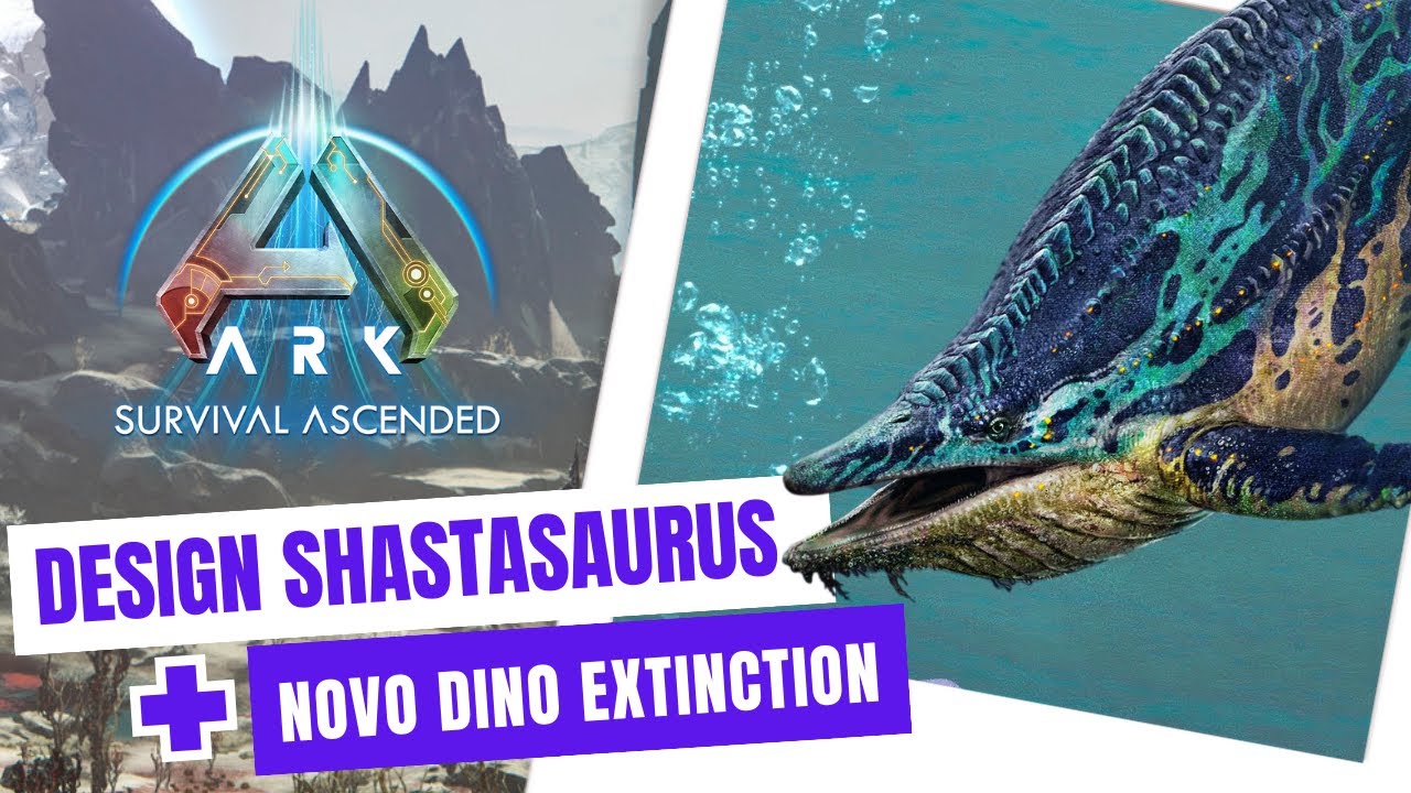 DESIGN DO SHASTASAURUS DIVULGADO + VOTAÇÃO PARA NOVA CRIATURA DO MAPA ...