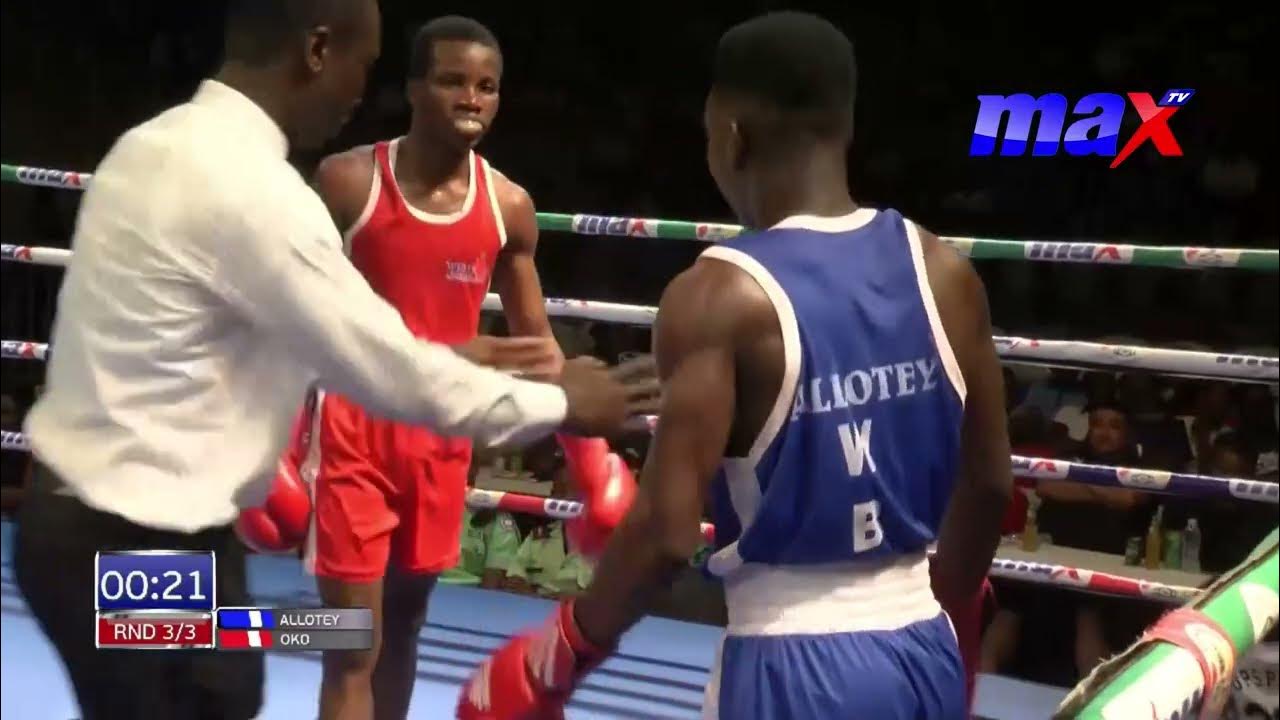 James Okoe Vs Theophilus Allotey - Deluxy Professional Boxing League | FIGHT NIGHT 18 - YouTube