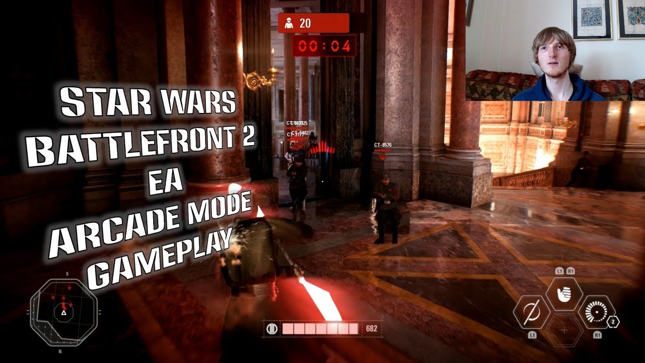 Star Wars Battlefront 2 Beta Arcade Mode Gameplay - YouTube