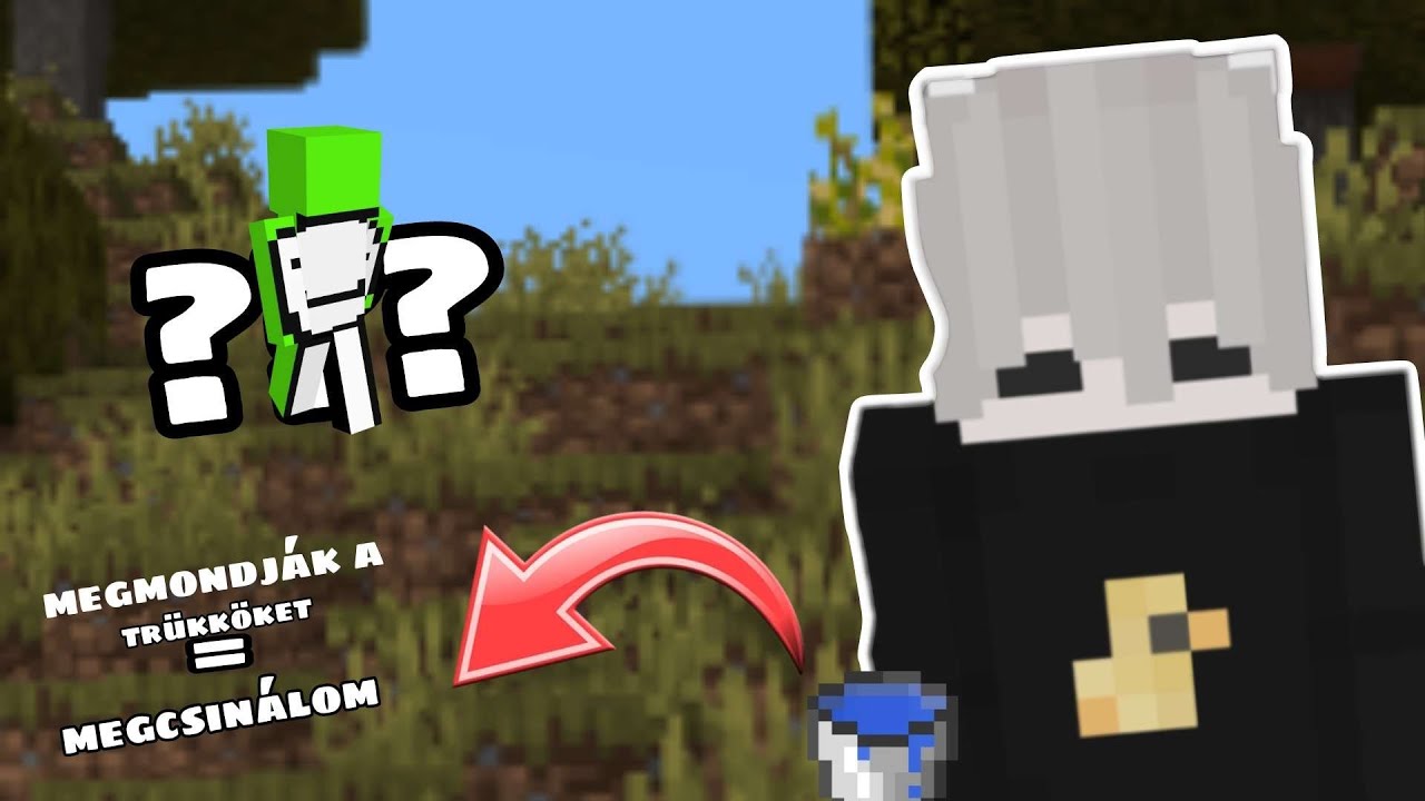 Minecraft de emberek mondjak meg mit kell tejesítenem... - YouTube
