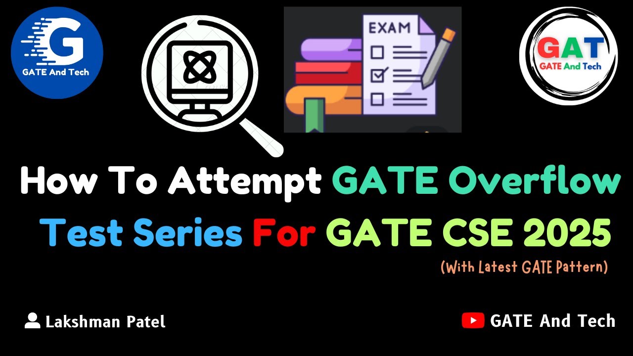 How To Attempt GO Test Series For GATE CSE 2025 📘🔍 ...