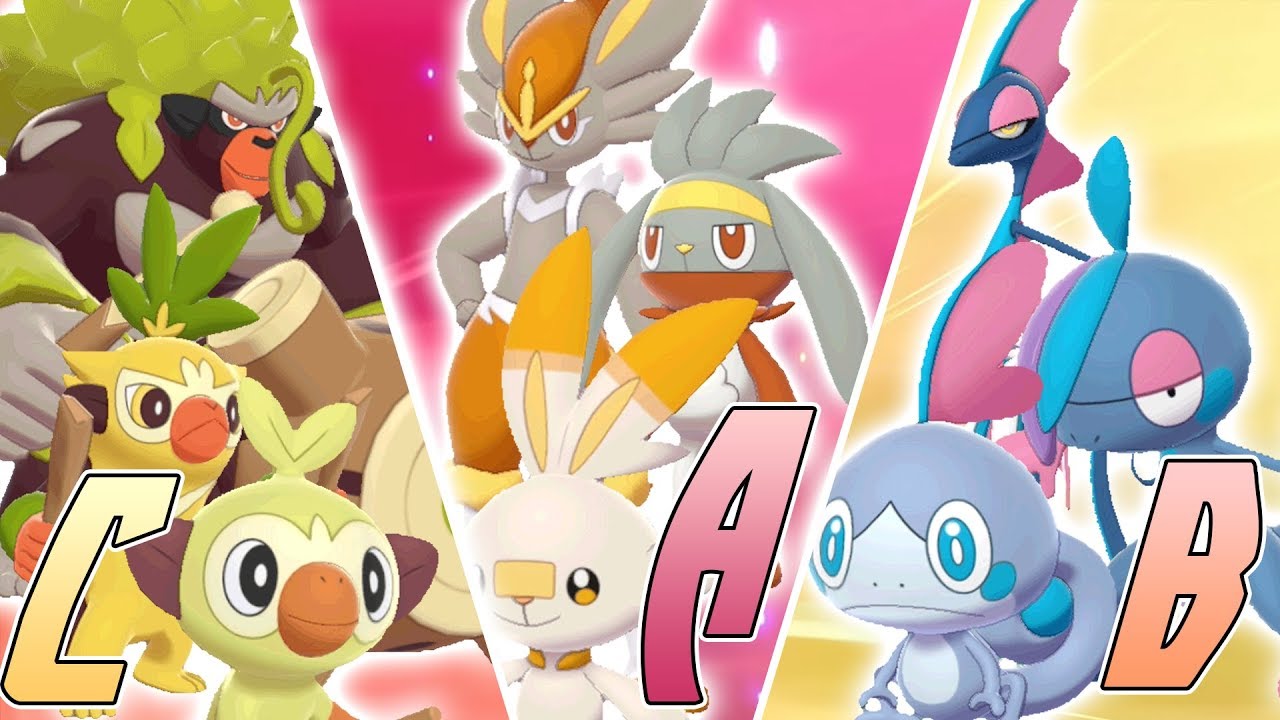 RANKING ALL GENERATION 8 SHINY POKEMON! - YouTube
