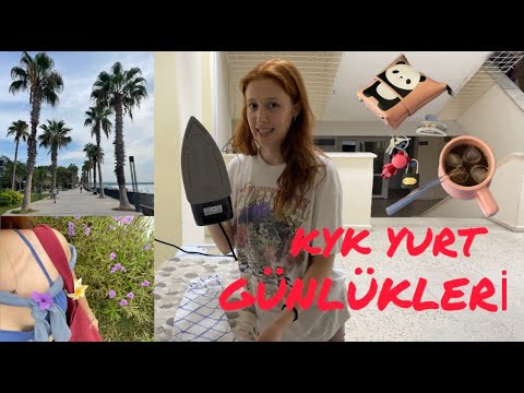 KYK YURT GÜNLÜKLERİ #1 (yurt turu|  akdeniz üni'de ilk günüm|  yanlış otobüse binmek ve dahası)