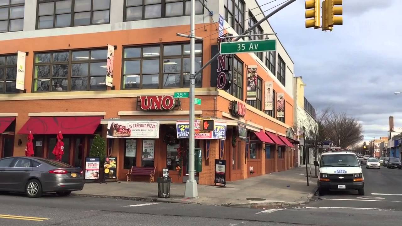 Astoria Queens 35th Ave - YouTube