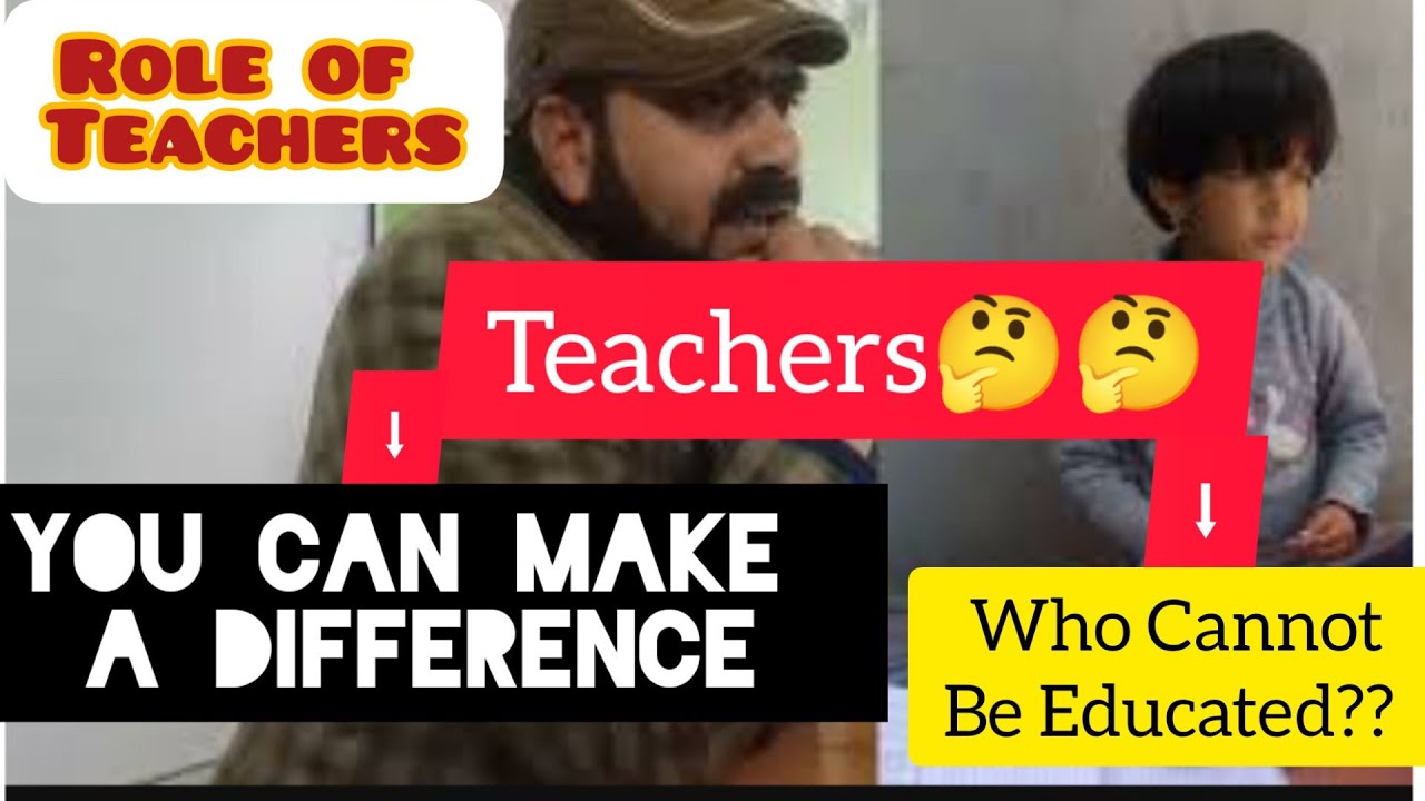You can make a difference | Dedicated to teachers | Best Motivational ...