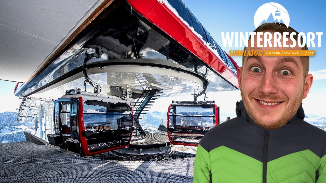 SEILBAHN SIMULATOR - Bedienung einer Seilbahn im Skigebiet ...