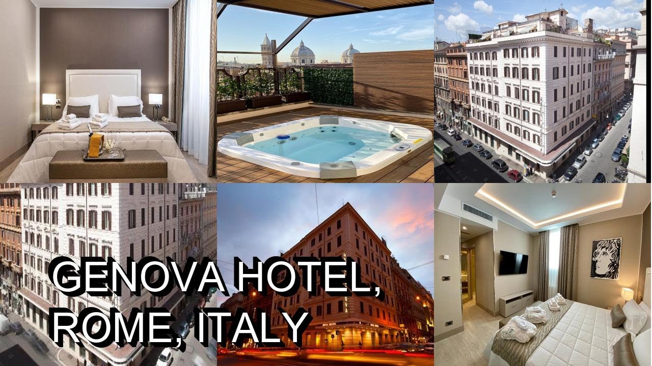 Genova Hotel, Rome, Italy - YouTube