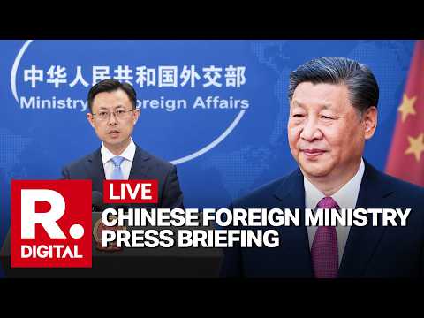 Chinese Foreign Ministry Press Briefing LIVE | Xi-Trump Summit | US-China Talks On AI, Trade | Iran