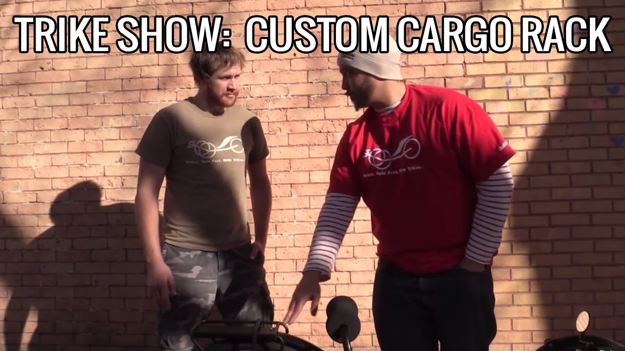 Utah Trikes Trike Cargo Rack - Trike Show - 03/27/15 - YouTube