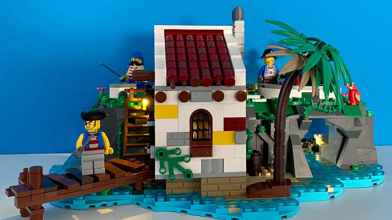 My first Lego Pirates MOC: The Conquered Outpost CJTWOB#11 - YouTube