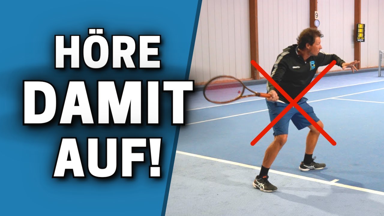 Höre DAMIT auf! [Tennis Technik] - YouTube