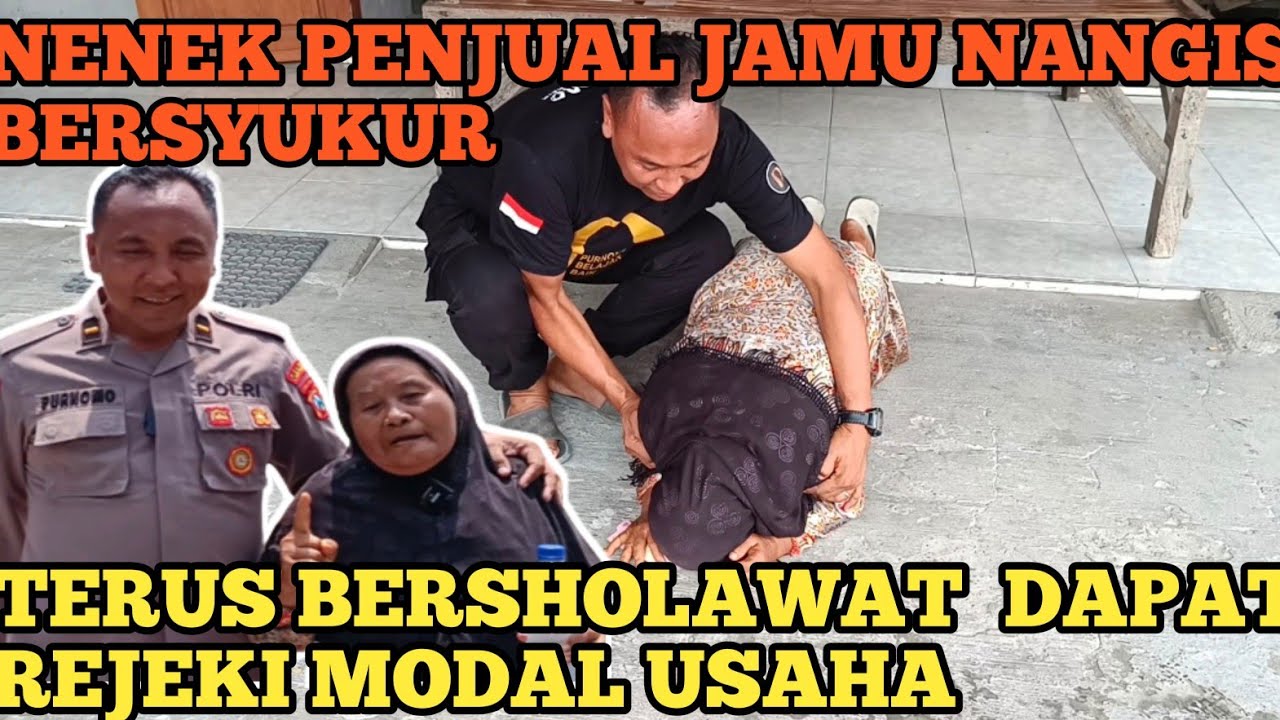 SUMPAH KAGET BANGET LIHAT IBU PENJUAL JAMU KELILING NANGIS SUJUD SYUKUR ...