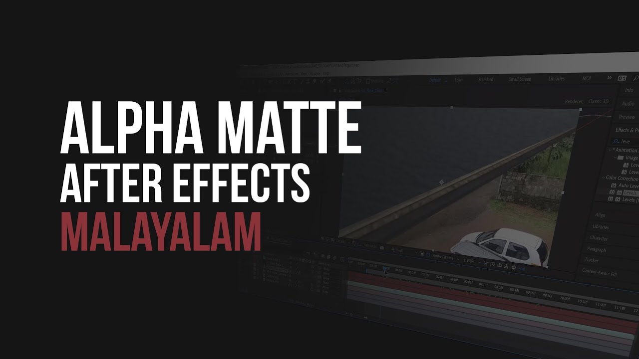 Understanding Alpha Matte After Effects Youtube