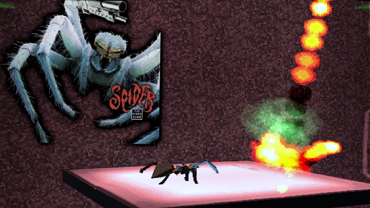 Spider: The Video Game (PS1) Gameplay - (60fps) - YouTube