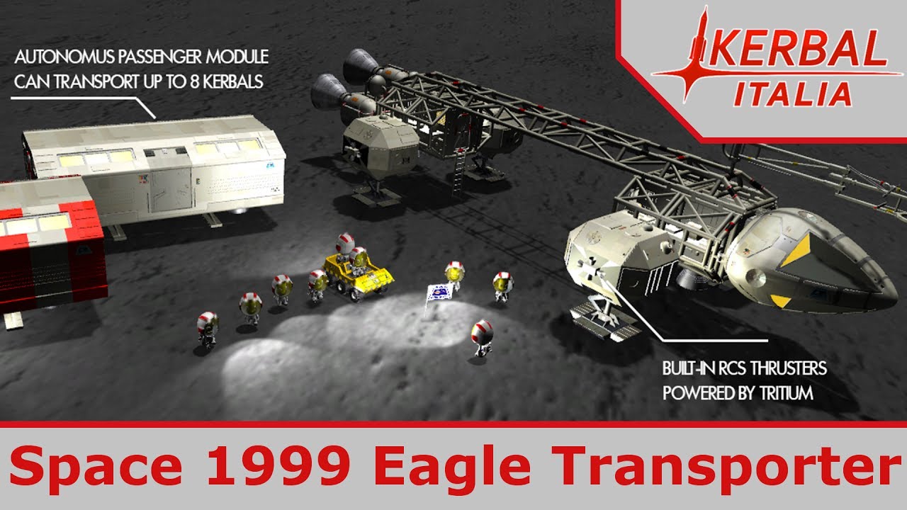 Eagle Transporter Modules 1.2.2] Space 1999 Eagle Transporter 3 Pack