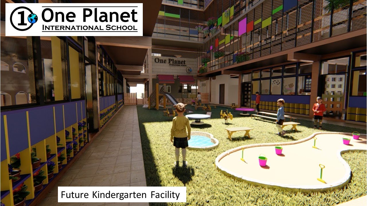 Kindergarten & Reception area of One Planet's new facility, Summit, CMC ...