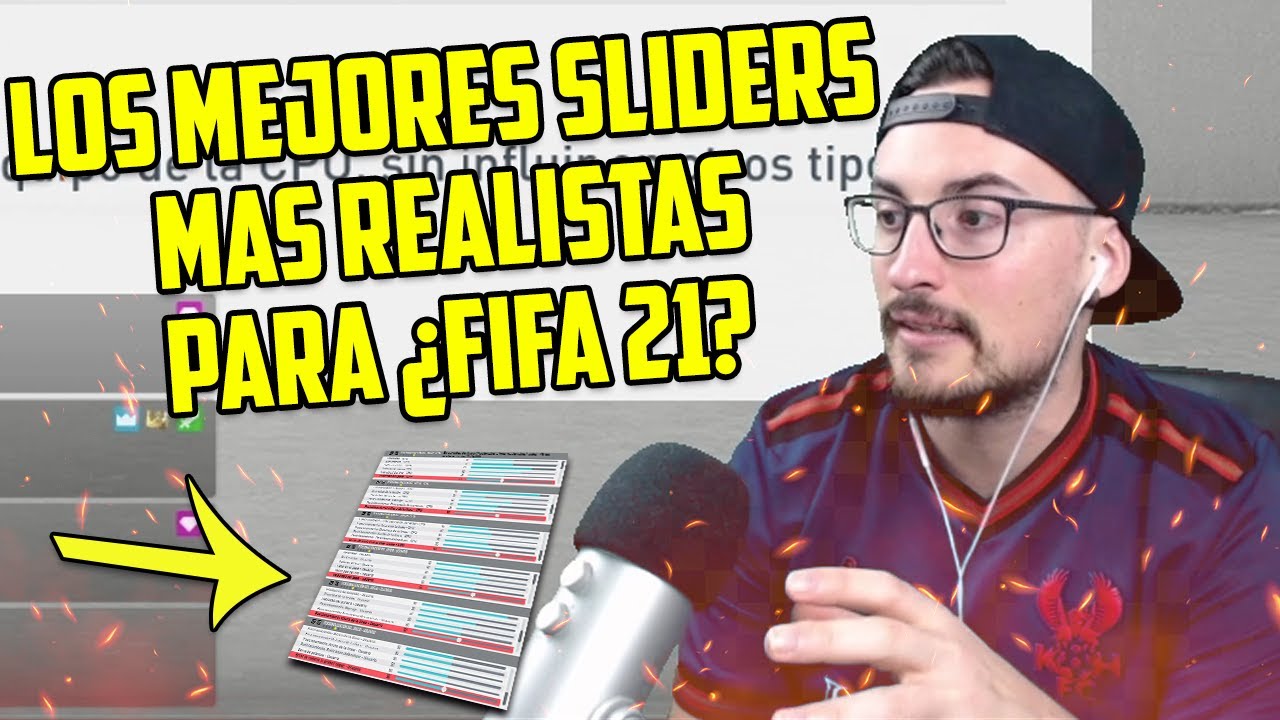Los MEJORES SLIDERS más REALISTAS para MODO CARRERA ¿Sirven para FIFA ...