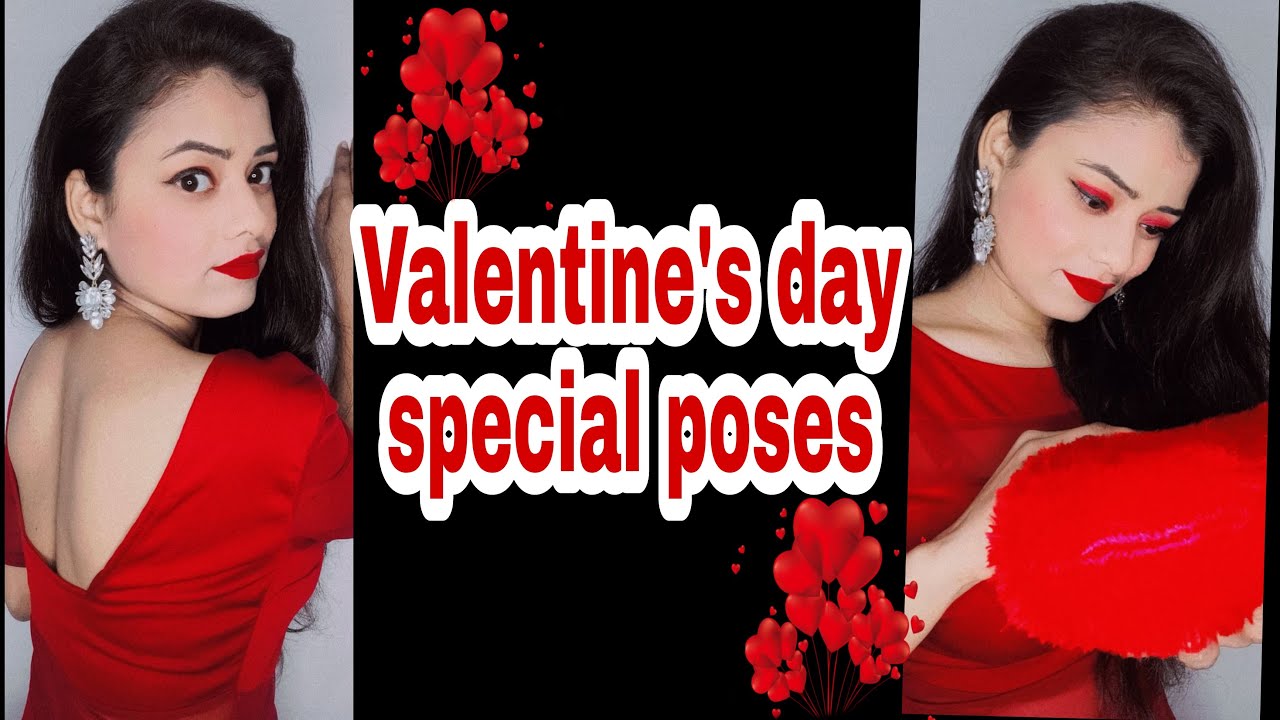 Valentine's day special poses/pose for valentine's day/valentine week ...