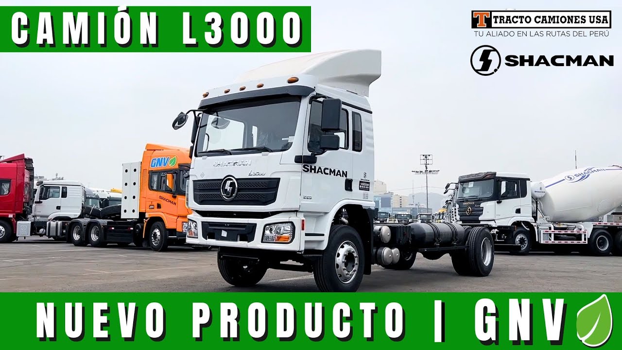 CAMIÓN SHACMAN L3000 a GNV | Nuevo Producto | 225 HP - YouTube