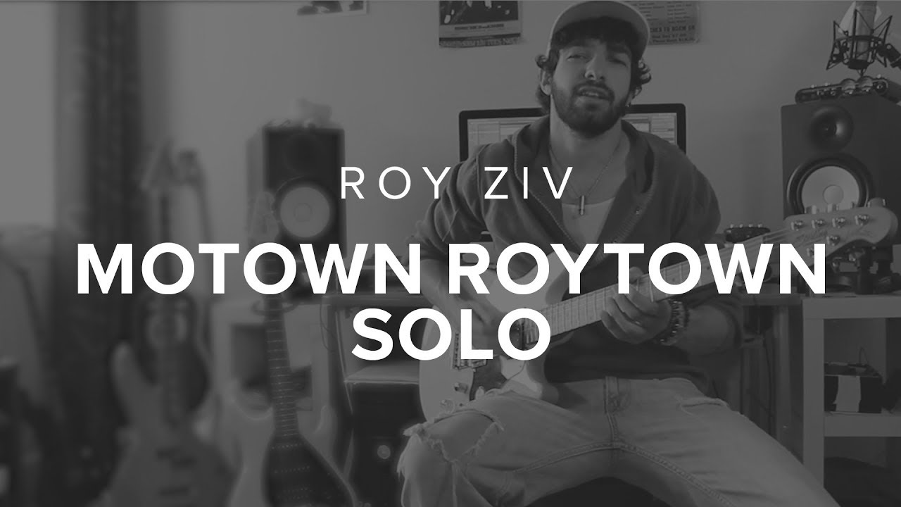 Roy Ziv - Motown Roytown Solo - YouTube