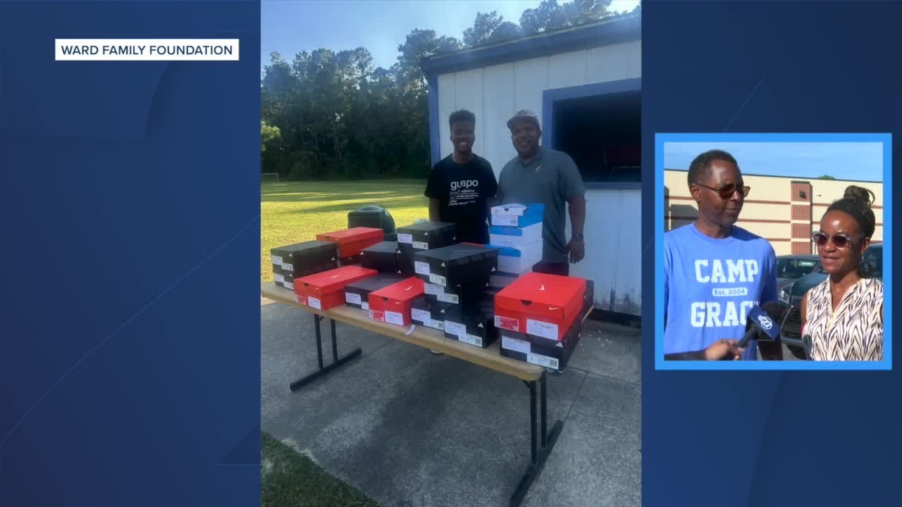 Shoes to be donated to Woodville kids stolen from Charlie & Tonja Ward ...