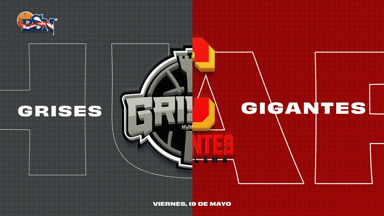 Grises de Humacao vs. Gigantes de Carolina - 19/5/23 - BSN 2023 - YouTube