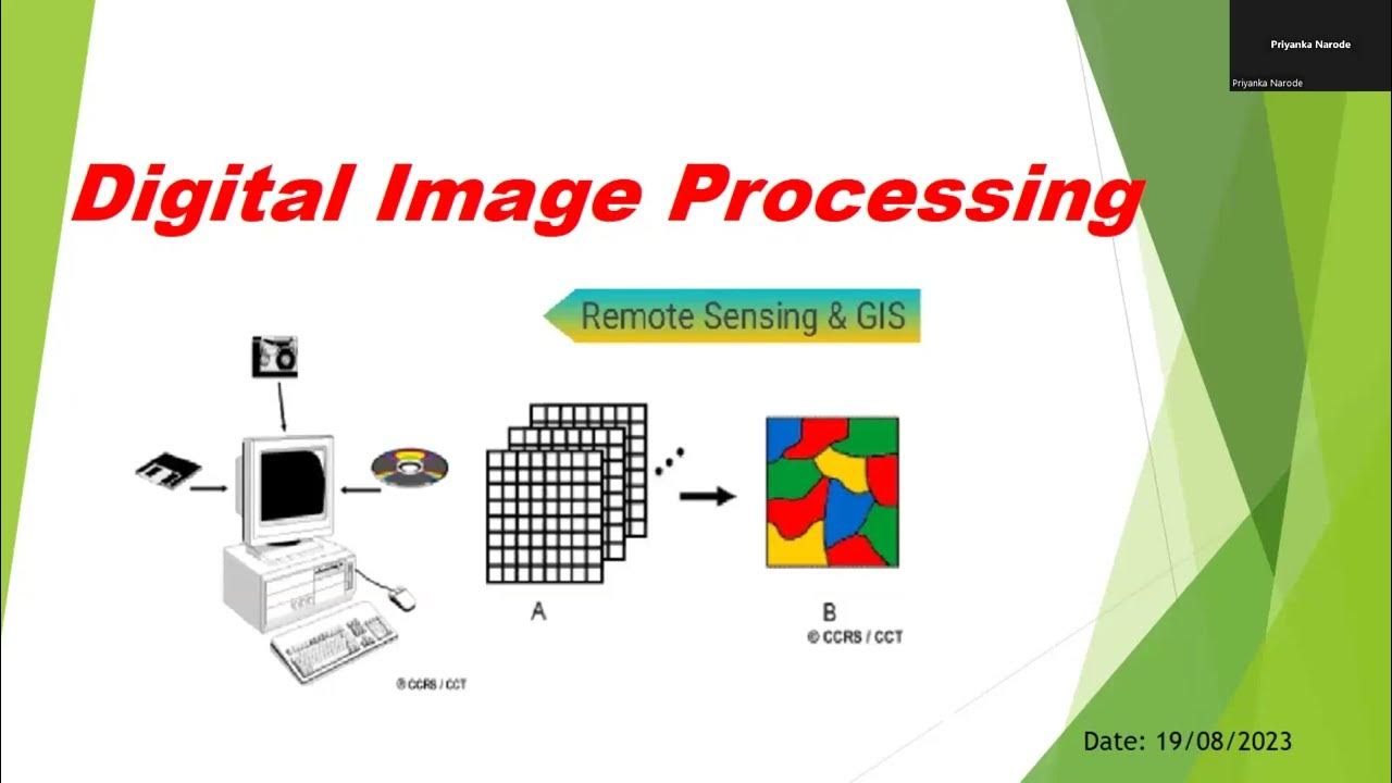 digital image processing remote sensing and GIS - YouTube
