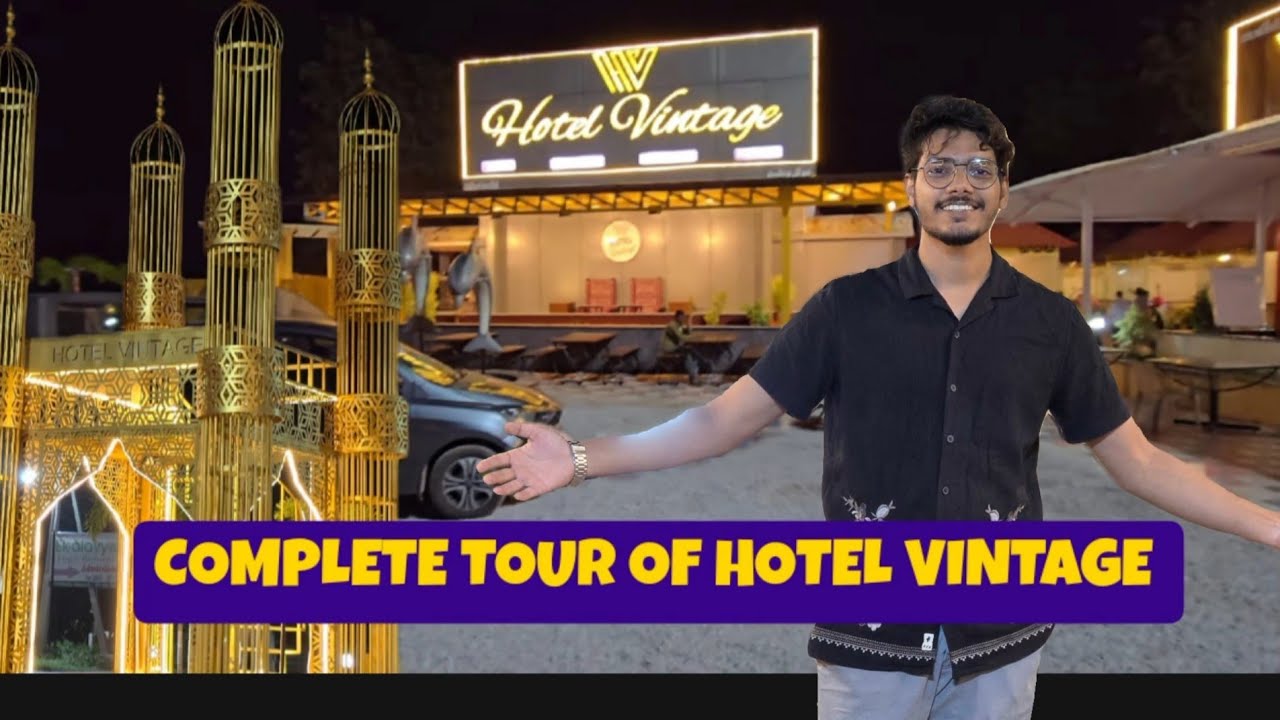 Complete tour of Hotel vantage - YouTube