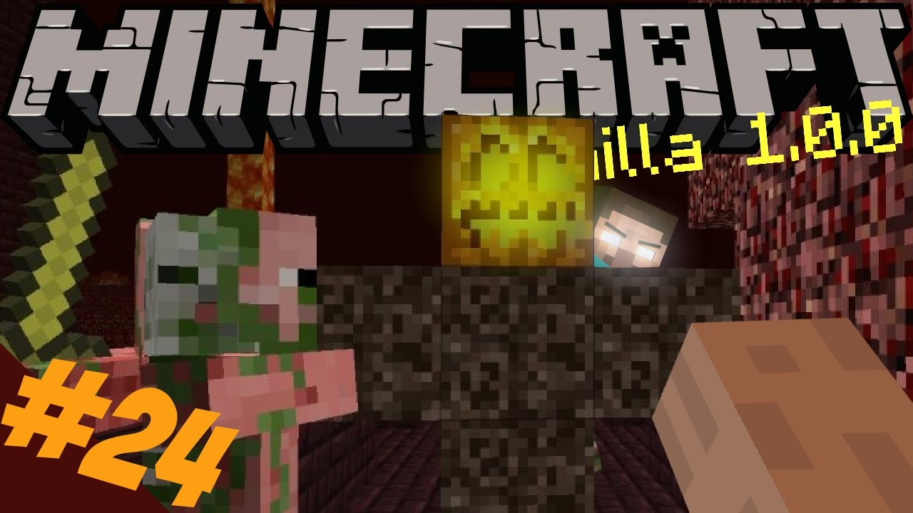 #24 IL TOTEM UMANO DI HEROBRINE !! // Minecraft Vanilla 1.0 ITA - YouTube