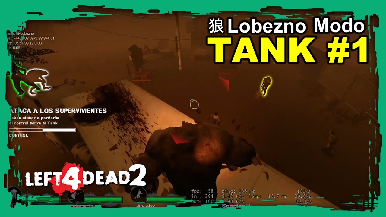 L4D2: Recopilacion de TANKS VANILLERO #1 - YouTube