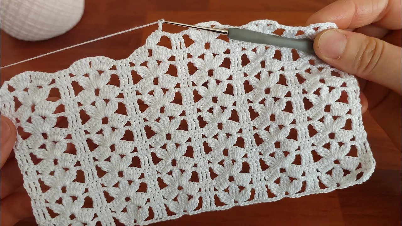 Amazing! This Stitch Is a Masterpiece! A Stunning Crochet Flower ...