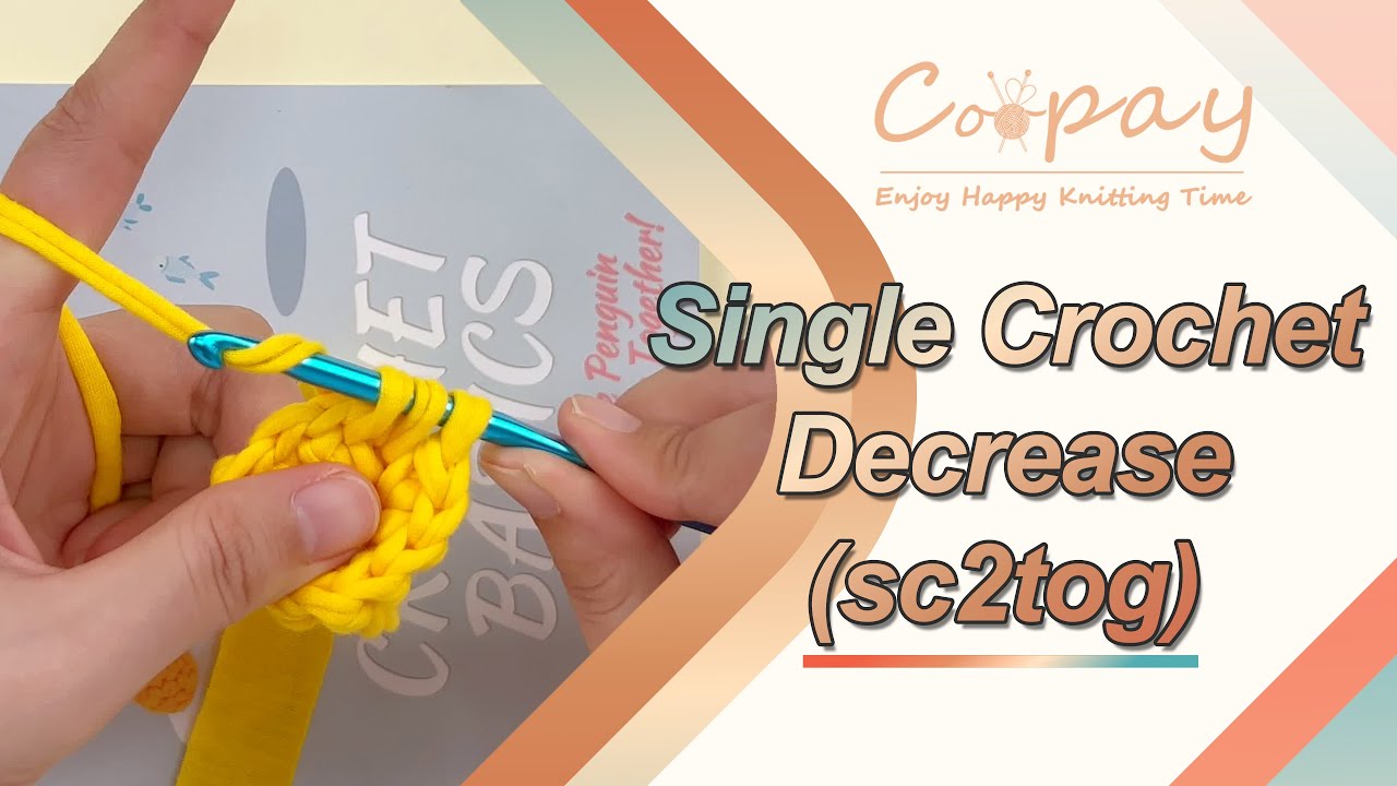 06 How to Crochet for Beginners: Decreasing Stitch | Beginner-Friendly ...