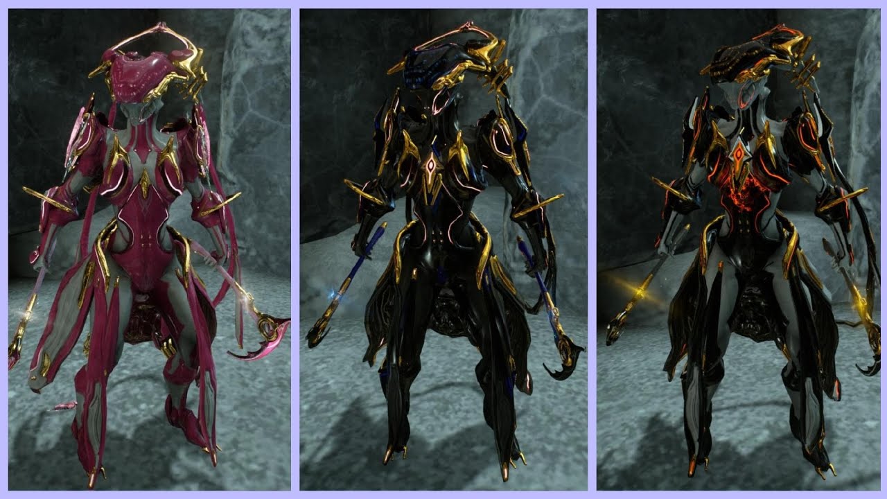 Warframe: Trinity Prime Fashion Frame - YouTube