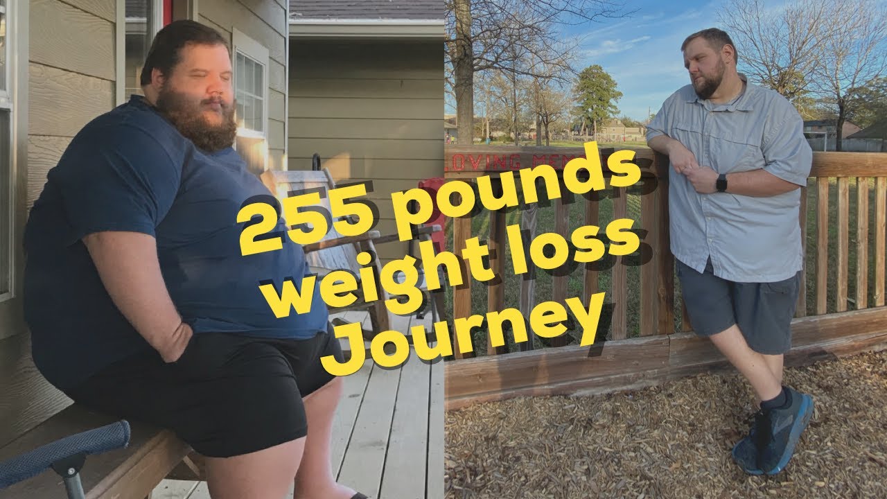 My 255 pound weight loss journey! - YouTube