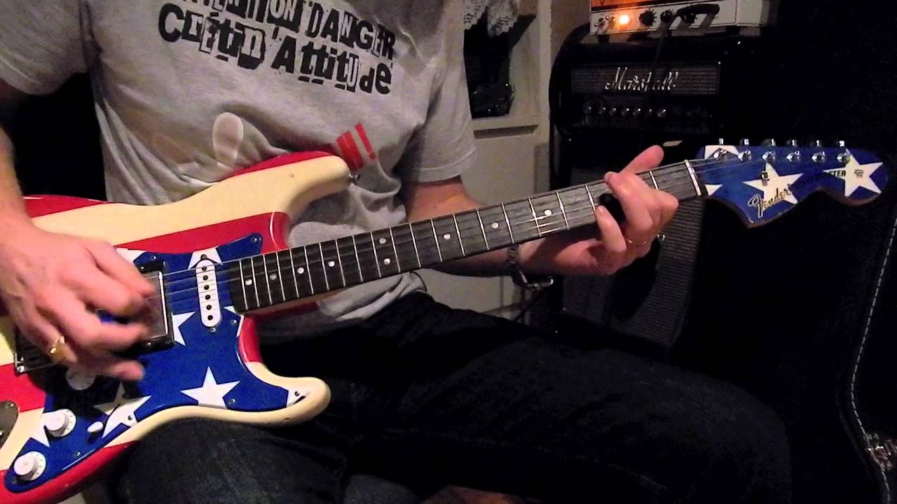 Fender Wayne Kramer signature stratocaster - quick sound samples - YouTube